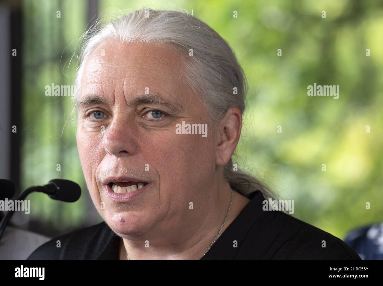 Quebec Solidaire co-spokesperson Manon Masse responds to questions ...