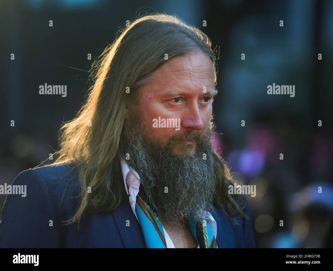Director David Mackenzie poses for photographs on the red carpet after ...