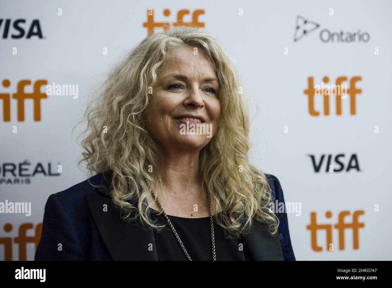 Director Patricia Rozema arrives ahead of the screening of "Mouthpiece ...