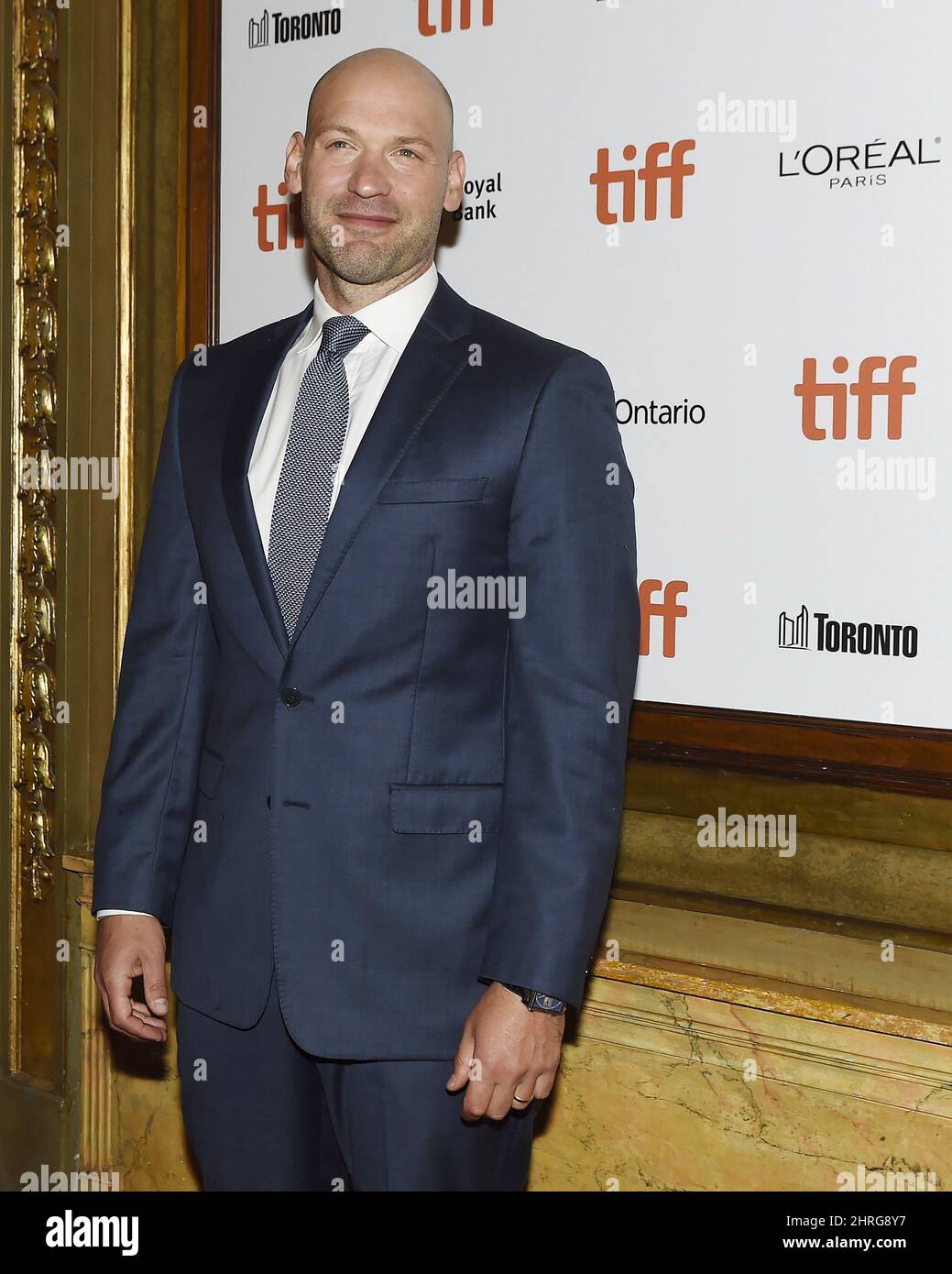 Actor Corey Stoll poses for photographs on the red carpet after ...
