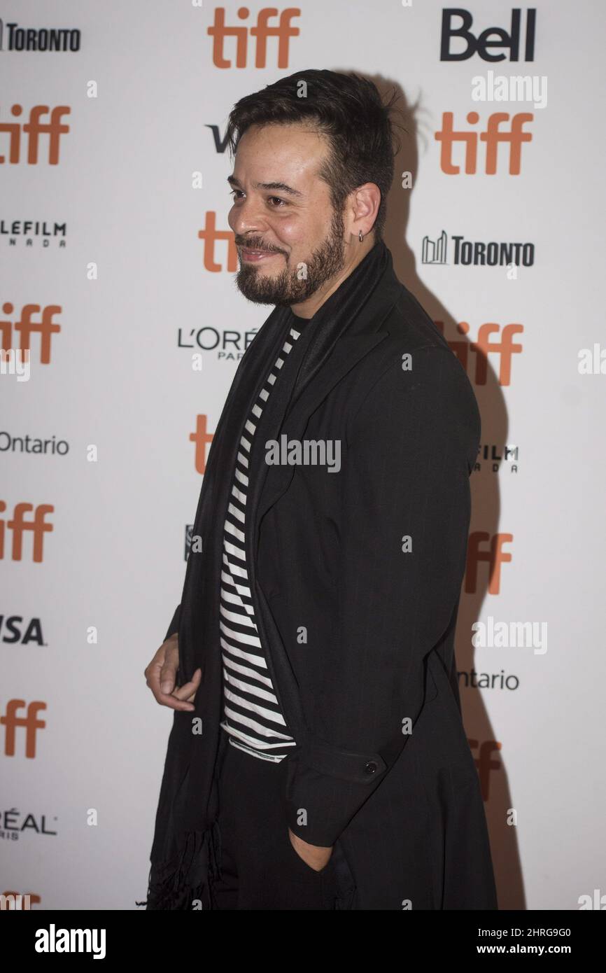 Actor Leonardo Ortizgris poses for photos for the premiere of the film ...