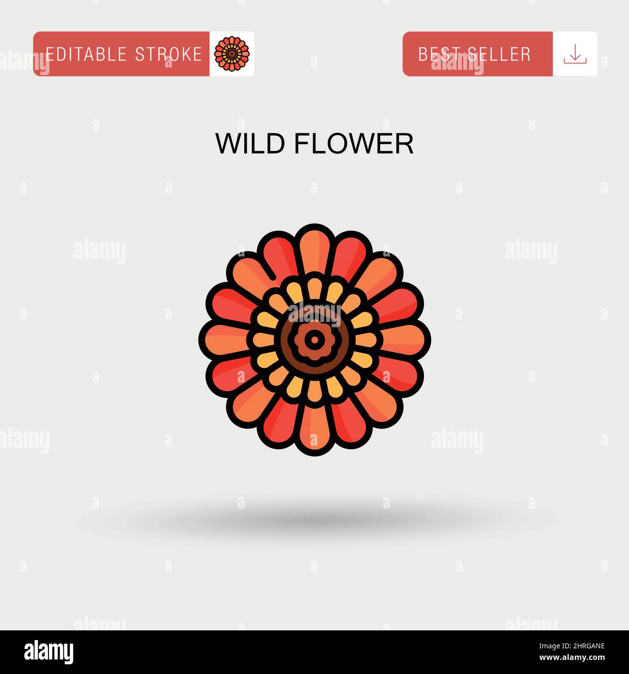 Wild plant background Stock Vector Images - Alamy