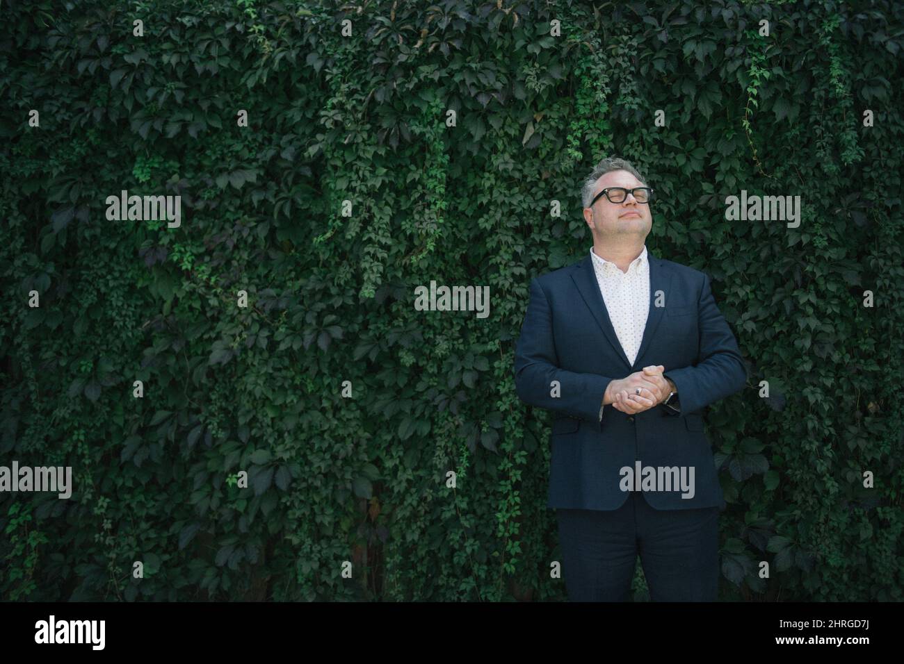Musician Steven Page poses for a portrait in Toronto, Thursday ...