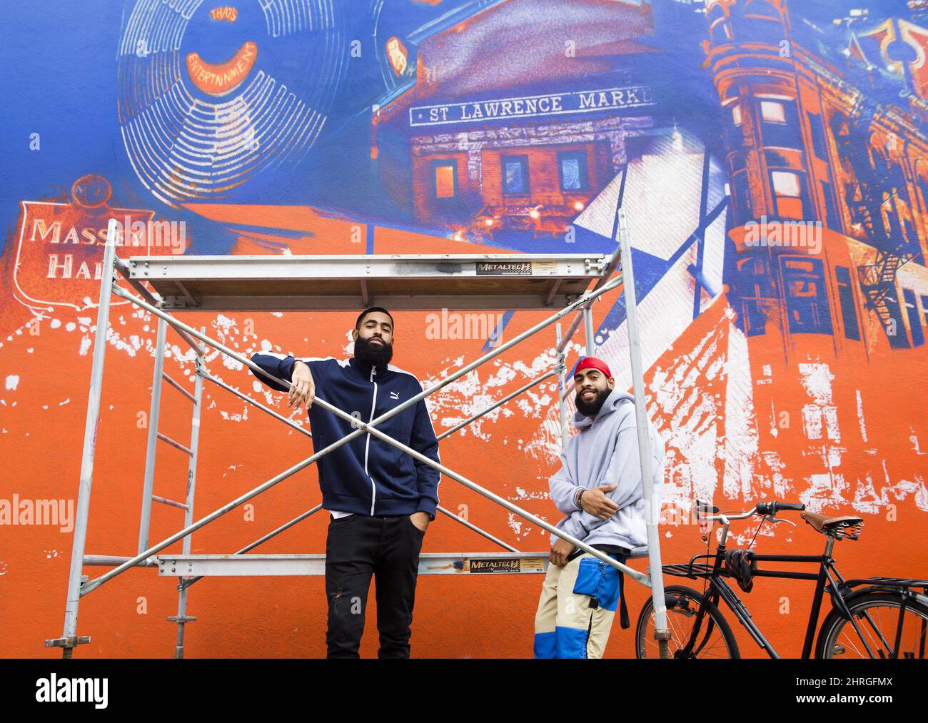 YouTubers Jae Richards, left, and Trey Richards of 4YE pose for a ...