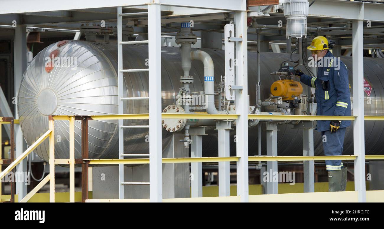 Wouter de Klein, Manager of Groundbridge Operations is seen at the ...