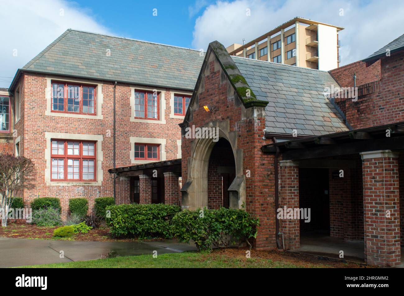 Berkeley School of Theology campus buildings Stock Photo - Alamy