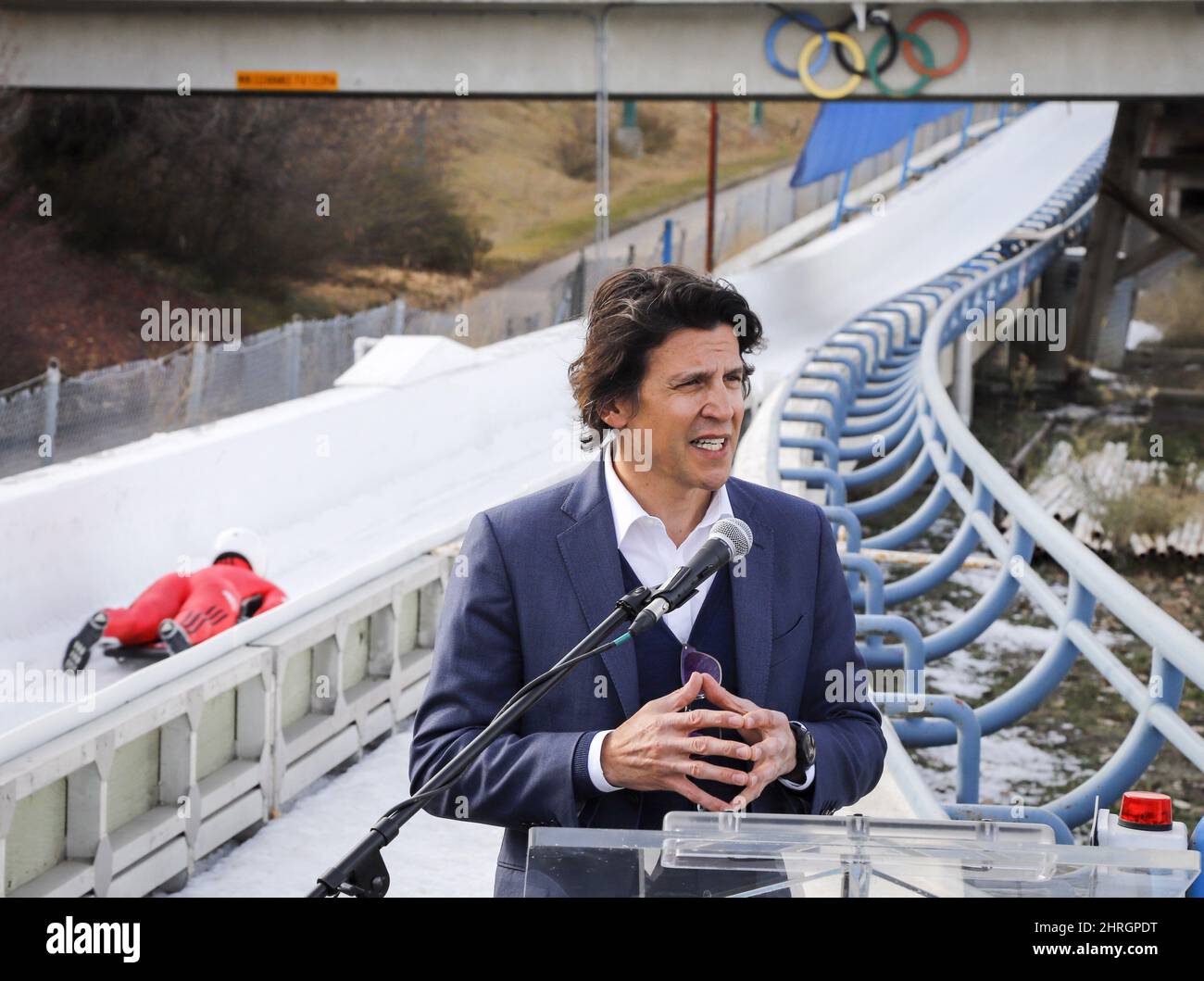 International Olympic Committee executive Christophe Dubi speaks to ... International Olympic Committee executive Christophe Dubi speaks to ...