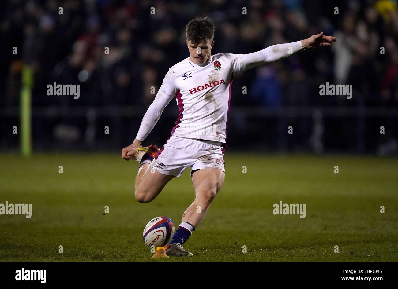 England's Jamie Benson during the 2022 Under-20 Six Nations match at ...