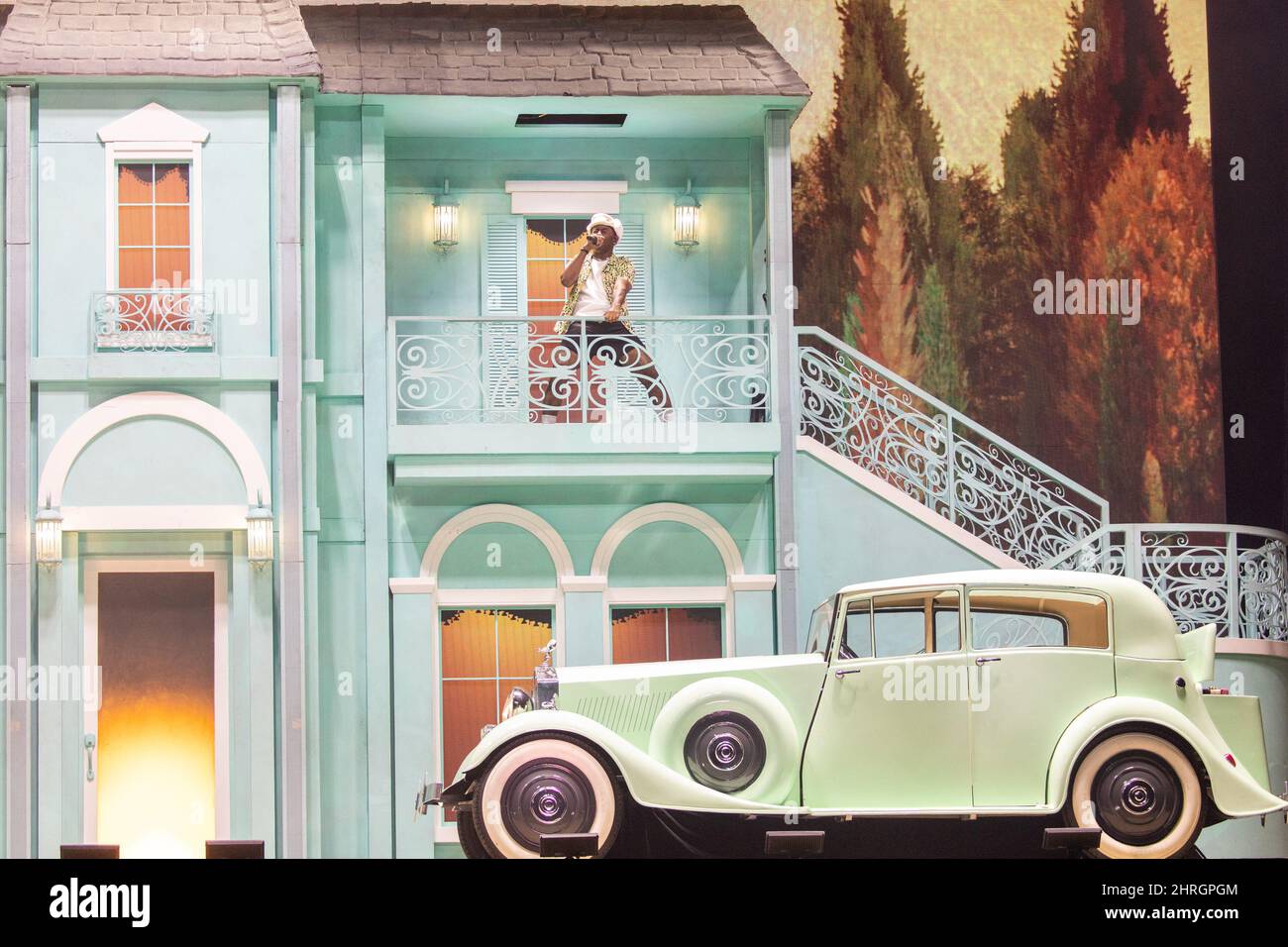 Tyler, The Creator (Tyler Okonma) on February 24, 2022, at Fiserv Forum ...