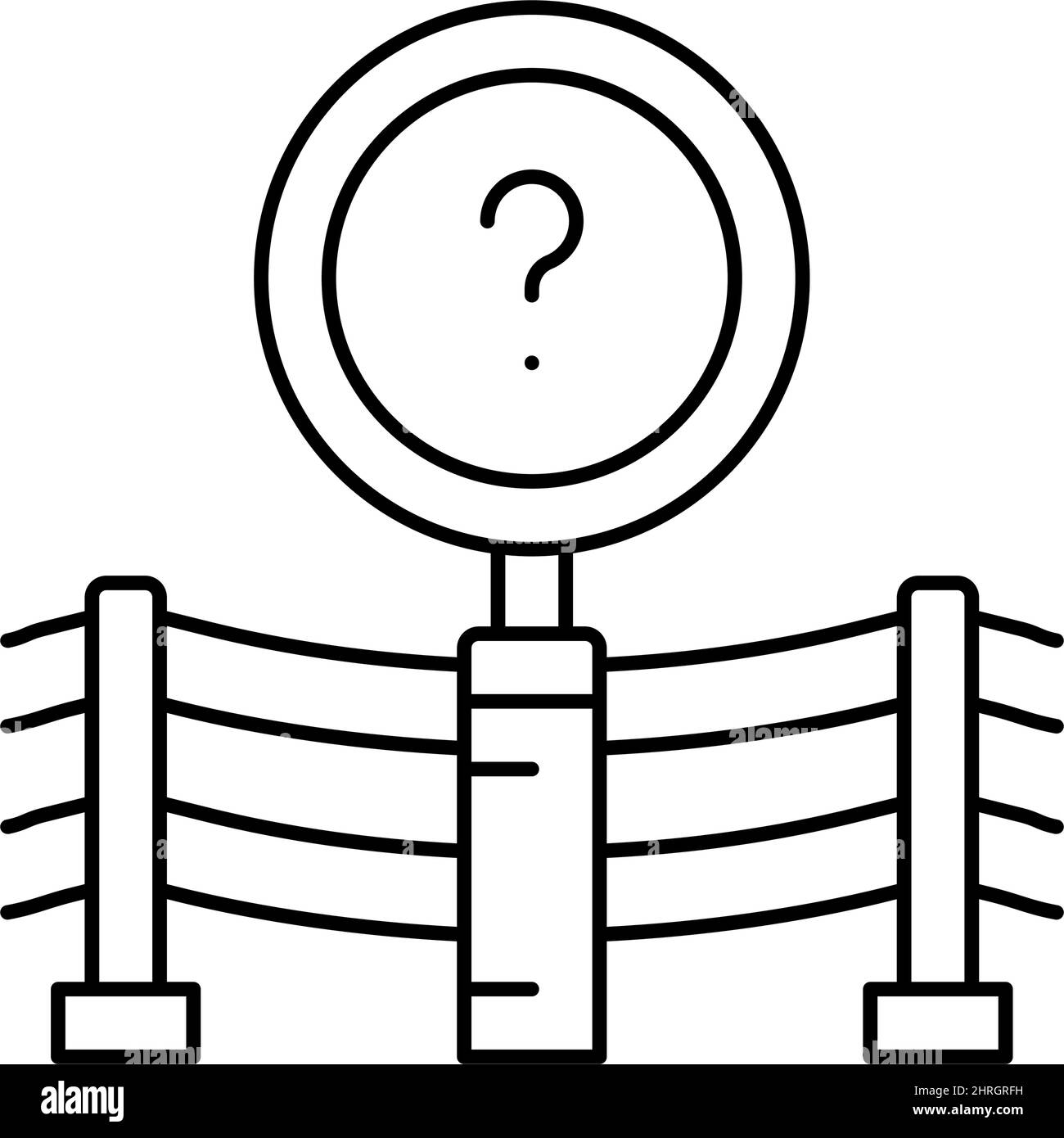 Accident investigation sign Black and White Stock Photos & Images - Alamy