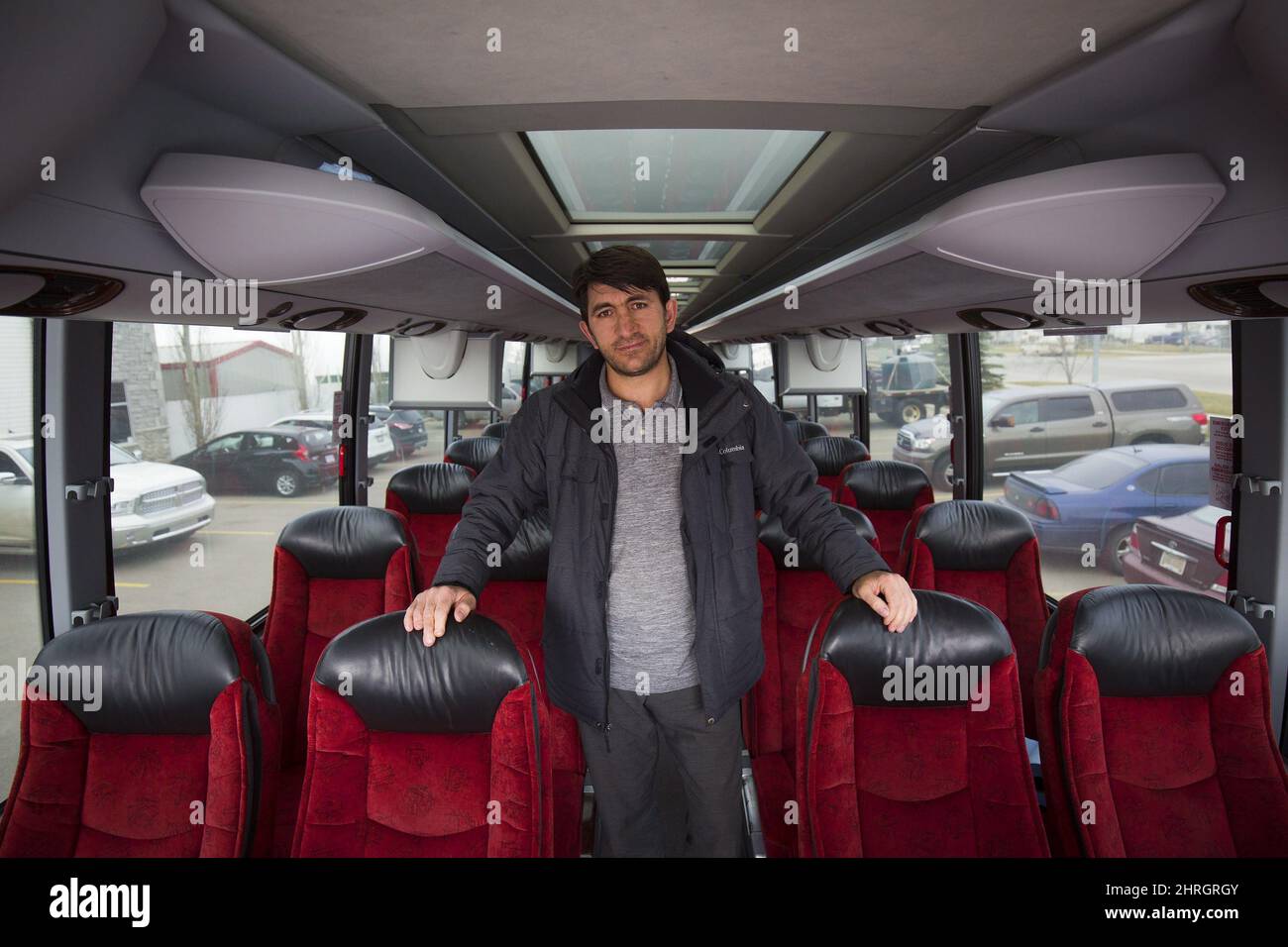 Firat Uray who is starting Rider Express bus lines on the prairies ...