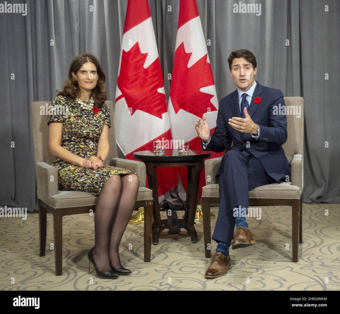Prime Minister Justin Trudeau meets with Chair of the Board of ...