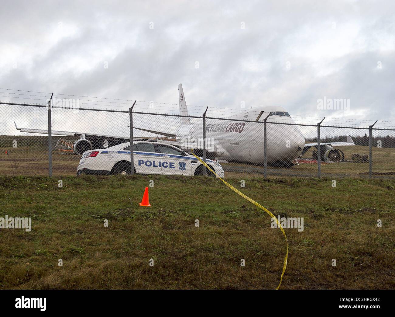 A SkyLease Cargo plane skidded off a runway at Halifax Stanfield ...