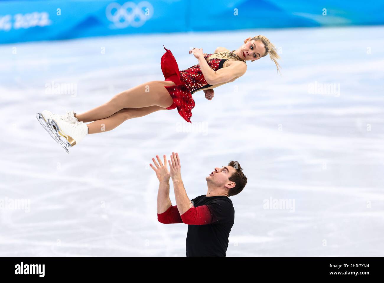 Alexa Knierim & Brandon Frazier (USA), FEBRUARY 18, 2022 - Figure ...