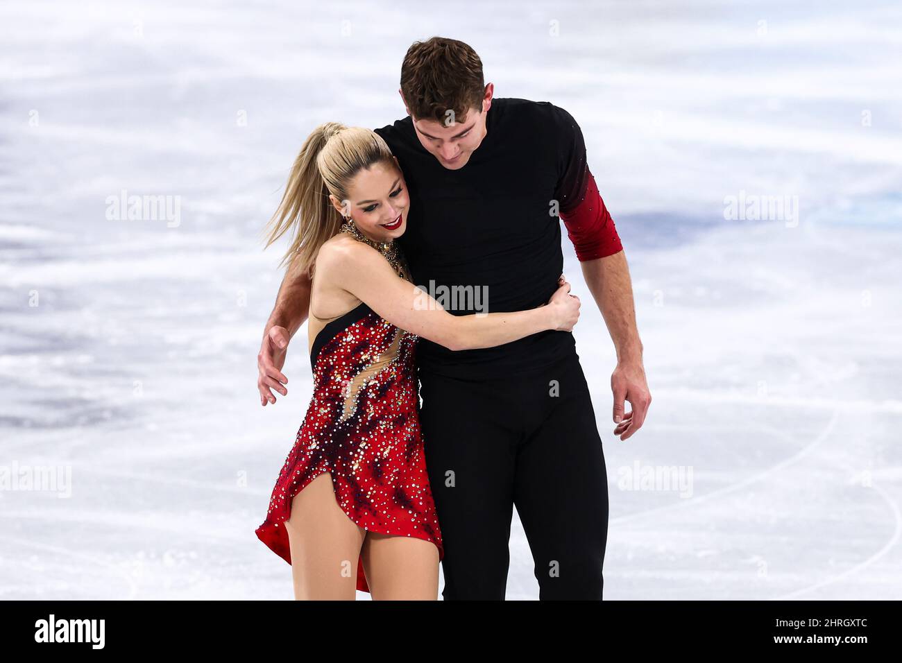 Alexa Knierim & Brandon Frazier (USA), FEBRUARY 18, 2022 - Figure ...