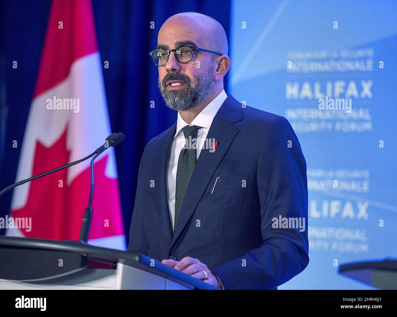 Peter Van Praagh, president of the Halifax International Security Forum ...