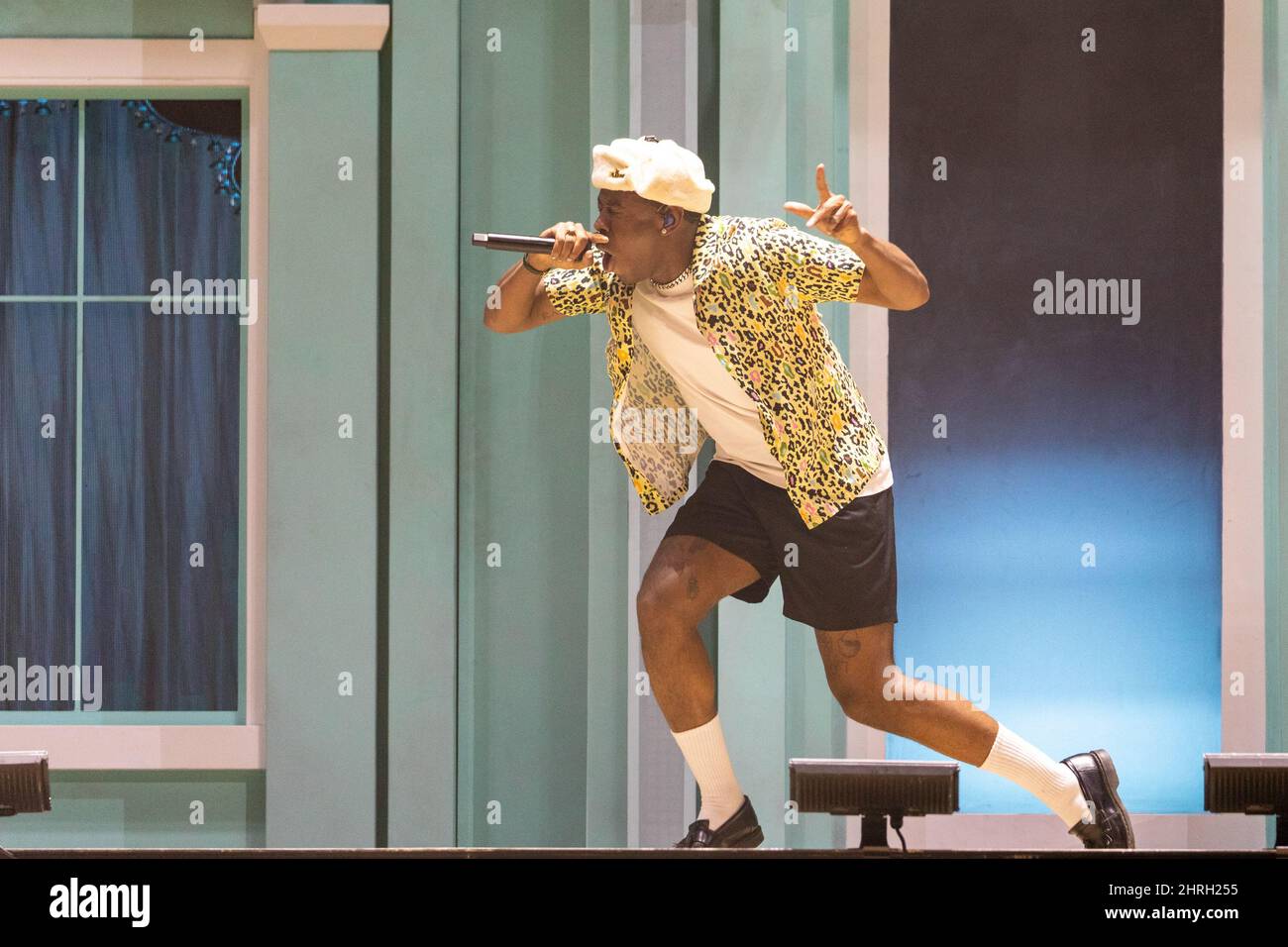 Milwaukee, USA. 24th Feb, 2022. Tyler, The Creator (Tyler Okonma) on ...