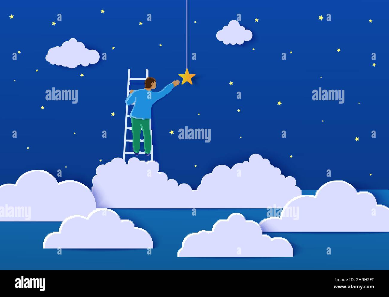 Impossible to reach Stock Vector Images - Alamy