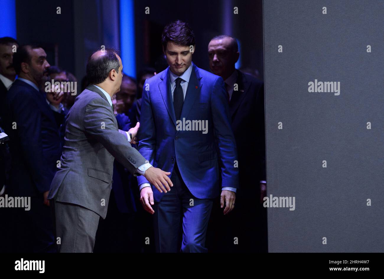 Prime Minister Justin Trudeau officially arrives to the G20 Summit in ...