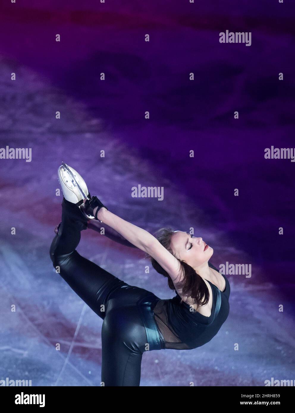 Alina Zagitova, of Russia, performs during the gala exhibition at the ...