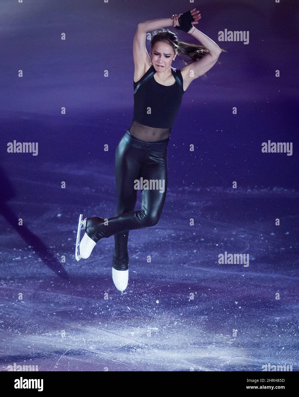 Alina Zagitova, of Russia, performs during the gala exhibition at the ...