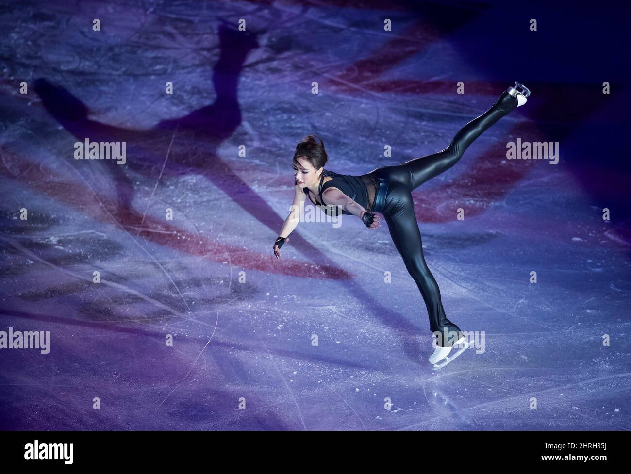 Alina Zagitova, of Russia, performs during the gala exhibition at the ...