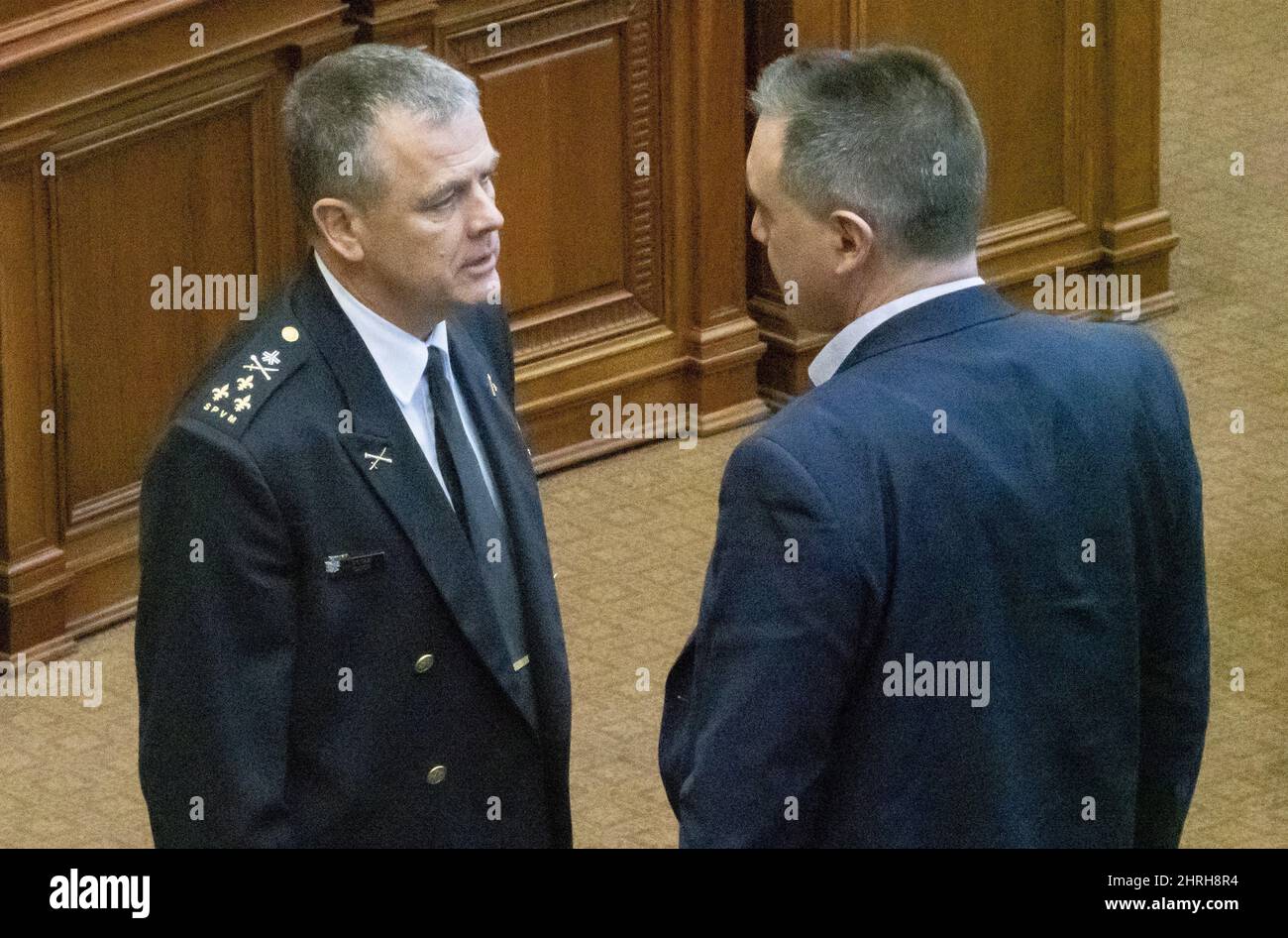 Sylvain Caron, recently named as the next Montreal Police chief, chats ...