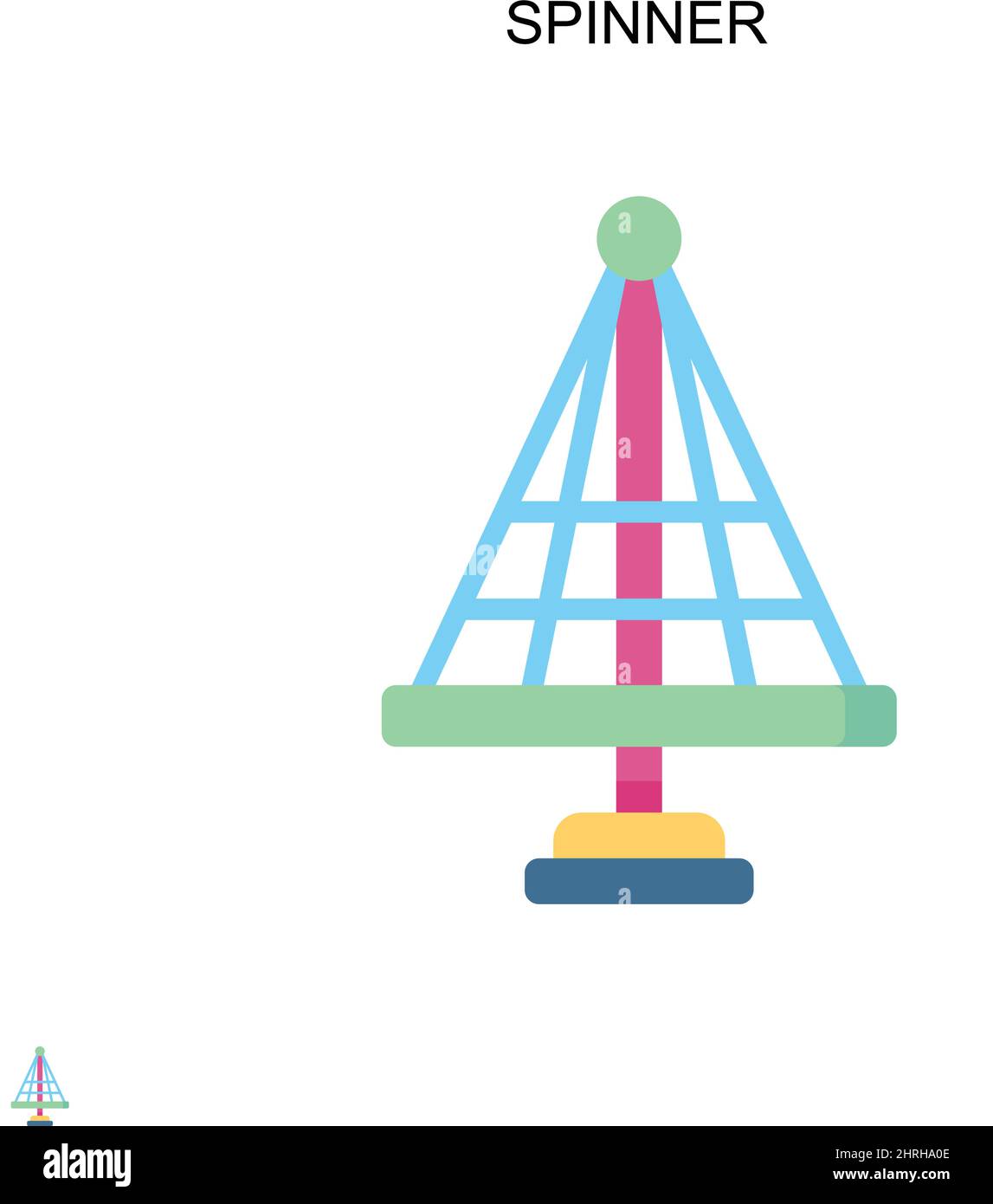 Spinner symbol Stock Vector Images - Alamy