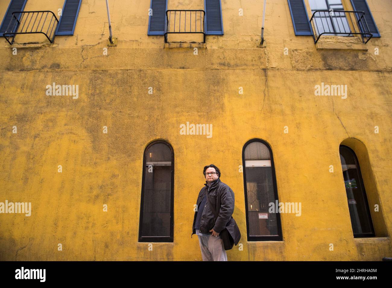 Jesse Wente, who runs Canada's Indigenous Screen Office, poses for a ...
