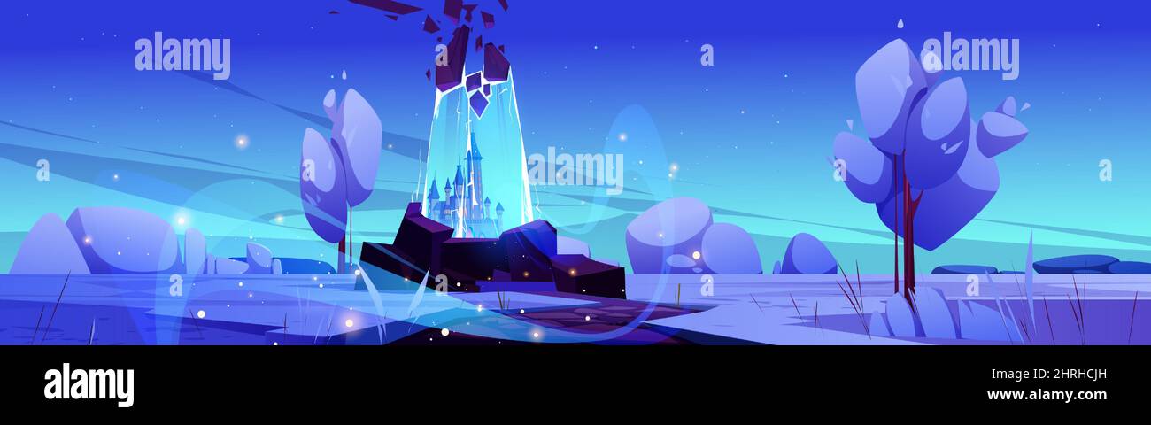 Snowy gate Stock Vector Images - Alamy