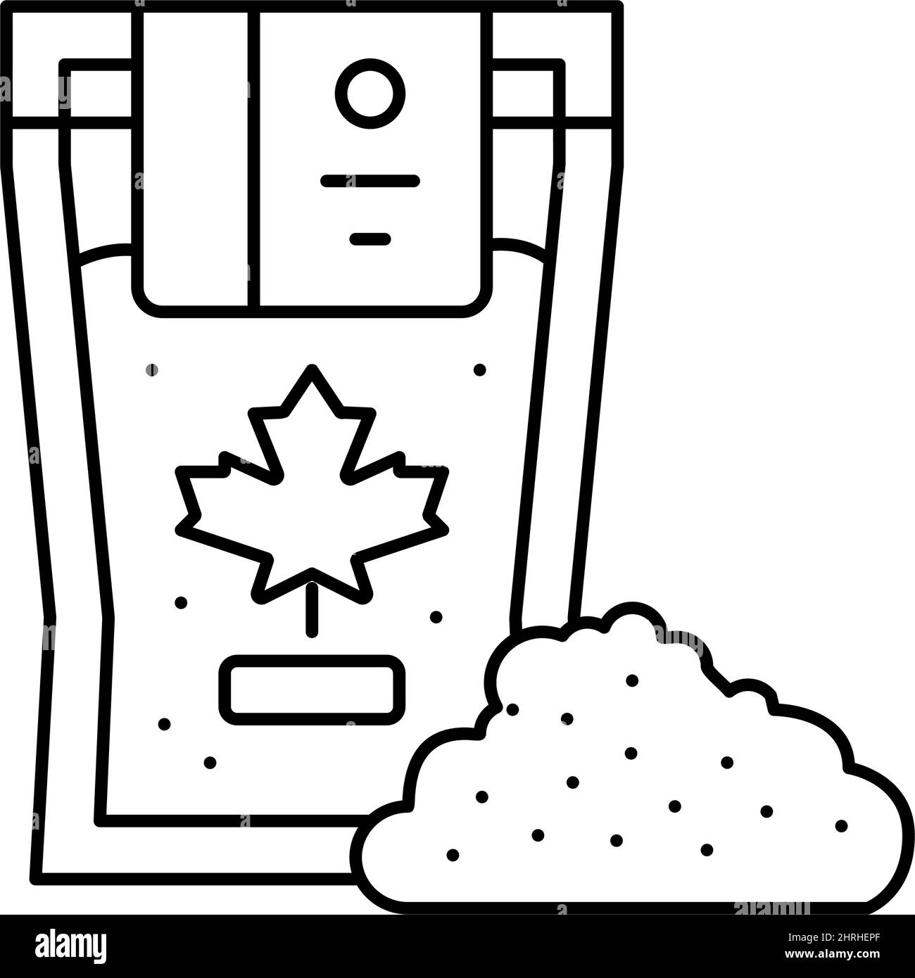 Canada Maple Syrup Coloring Page