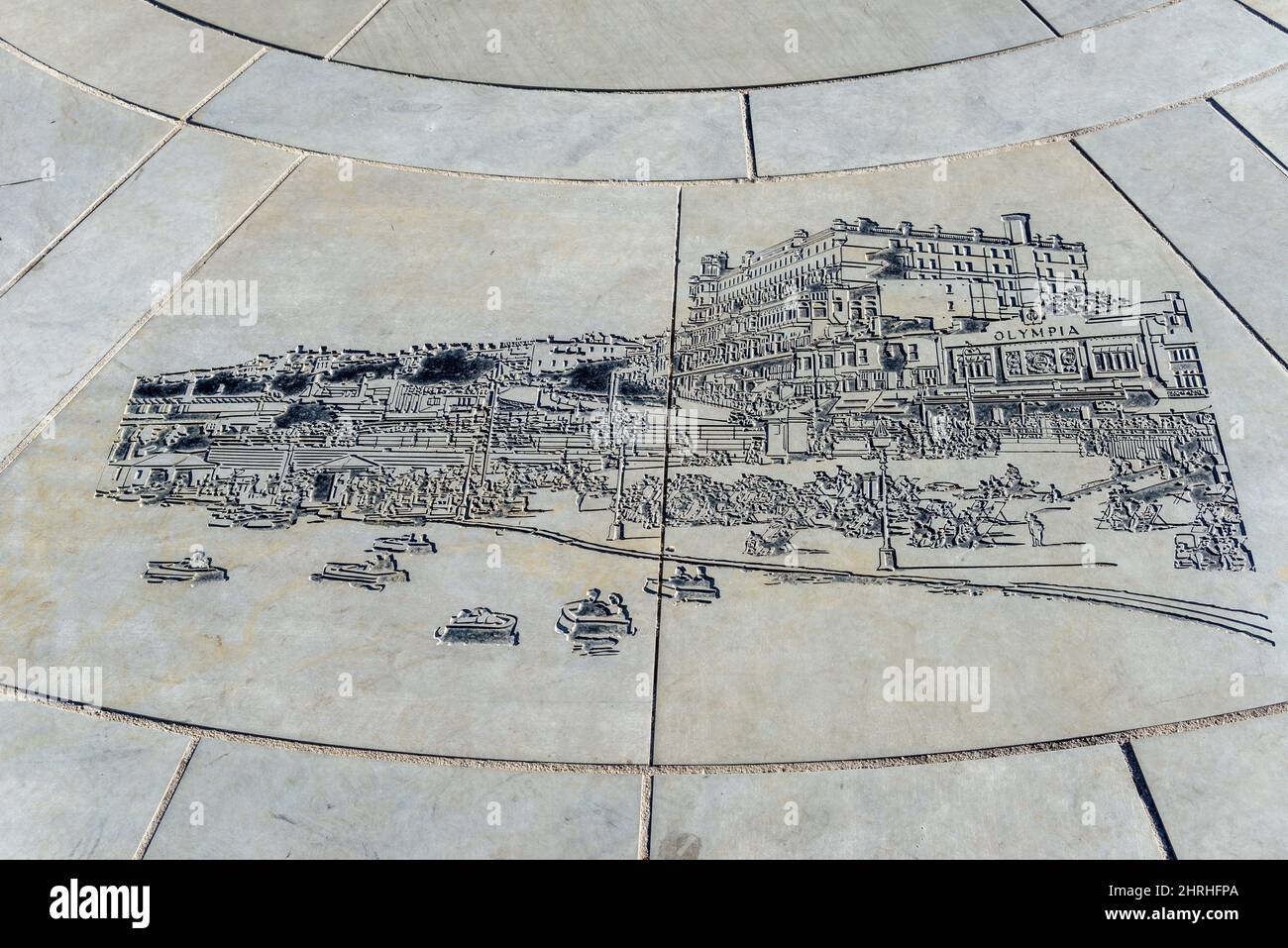 Newly unveiled wayfinding stone circle attraction at the top of the ...