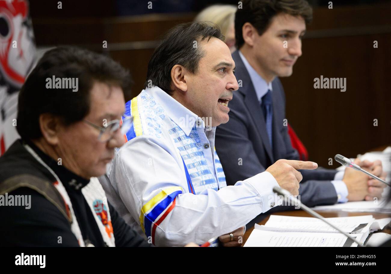 Assembly of First Nations National Chief Perry Bellegarde speaks ...