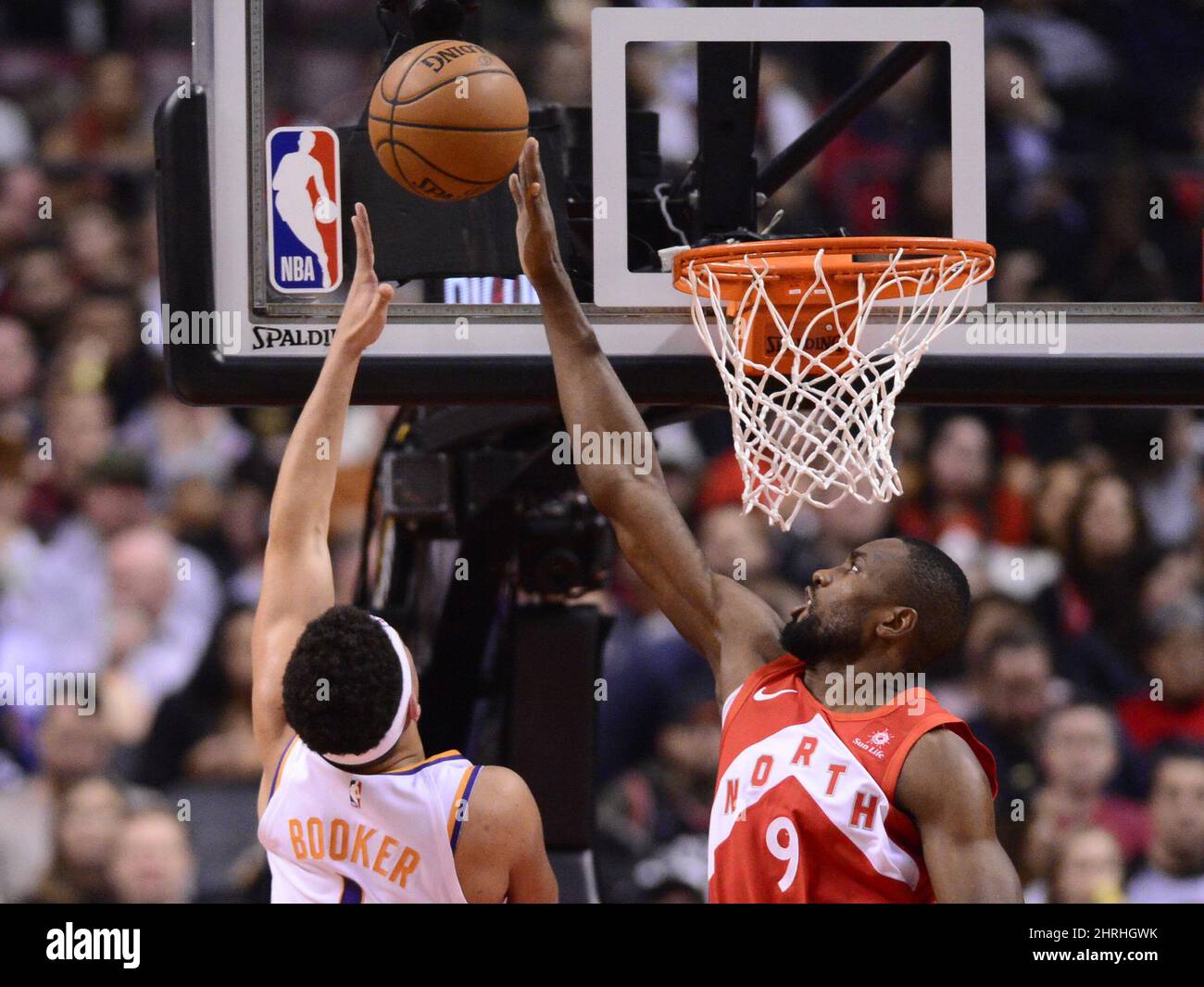 Serge Ibaka Blocking A Shot