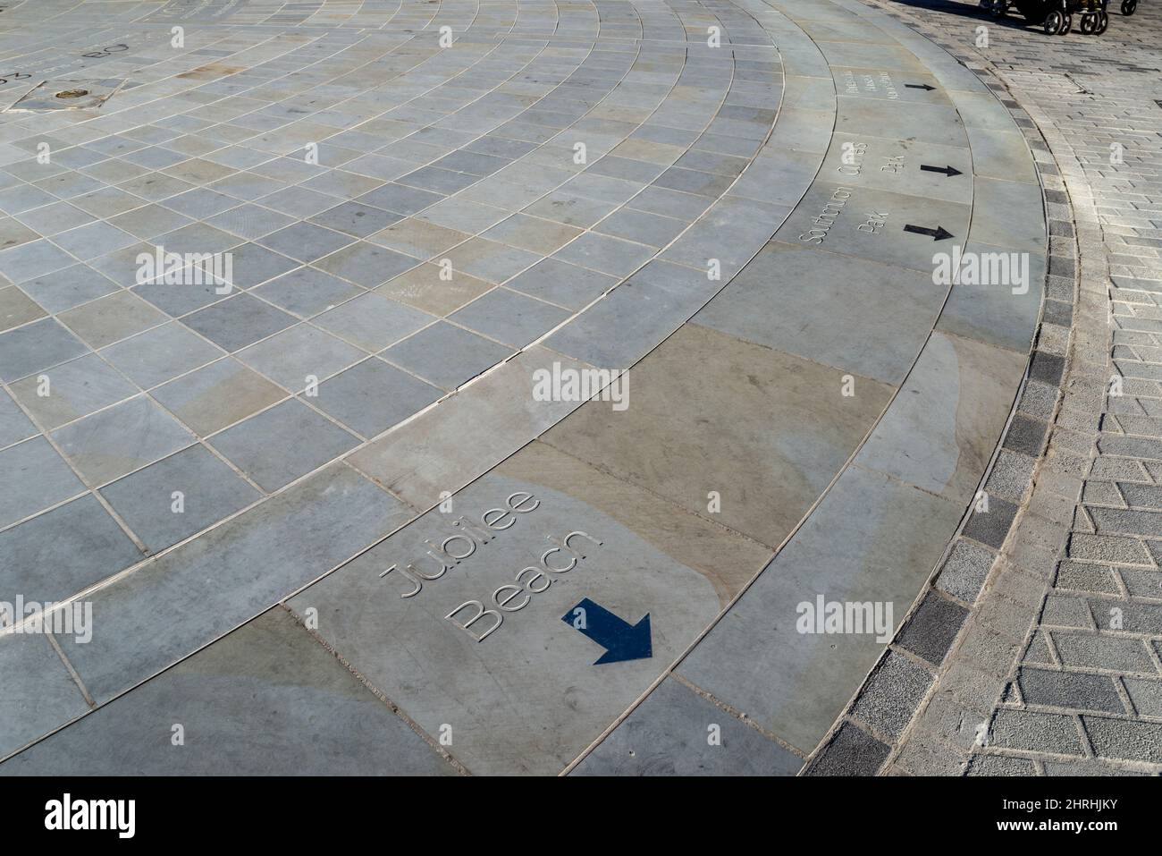 Newly unveiled wayfinding stone circle attraction at the top of the ...