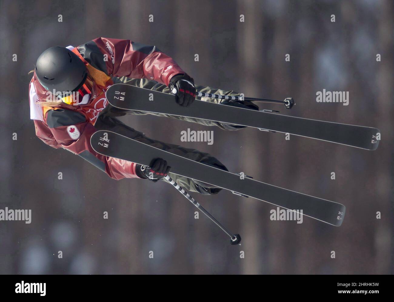Canada's Cassie Sharpe skis to a gold medal win during the women's ski ...
