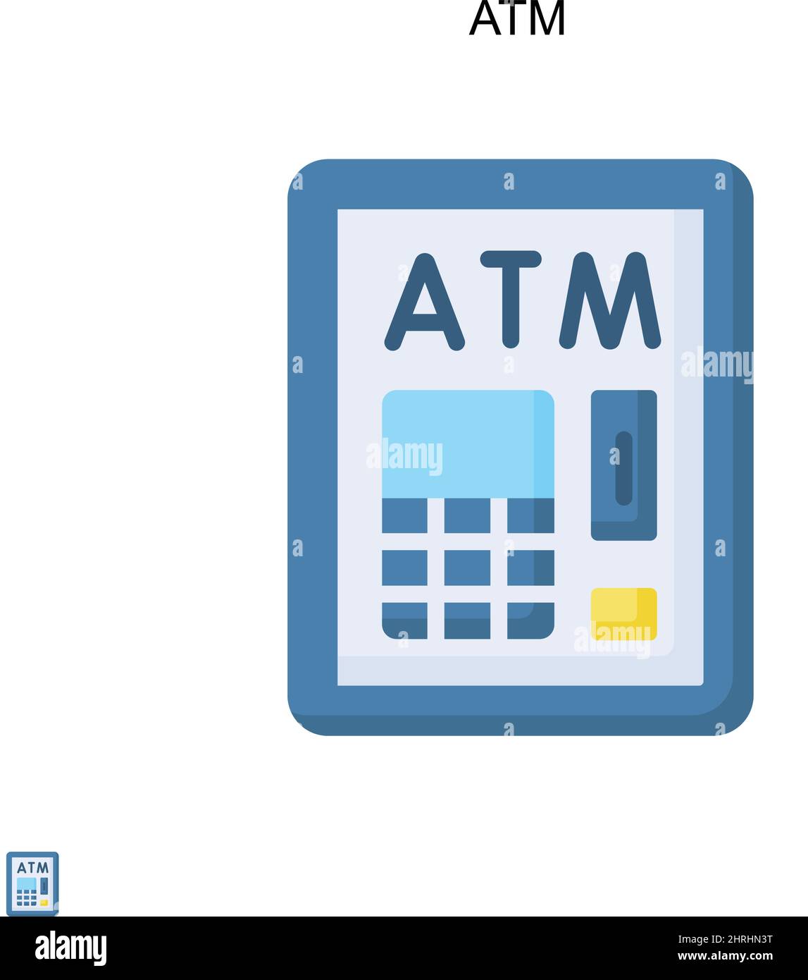 Mobile atm Stock Vector Images - Alamy