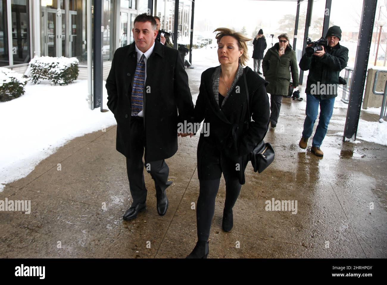 Former Canadian Gymnastics coach Dave Brubaker arrives at the ...