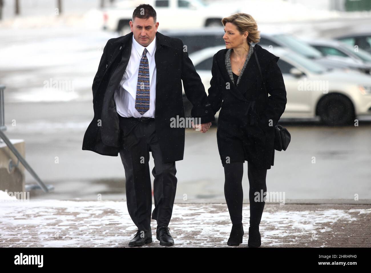 Former Canadian Gymnastics coach Dave Brubaker arrives at the ...