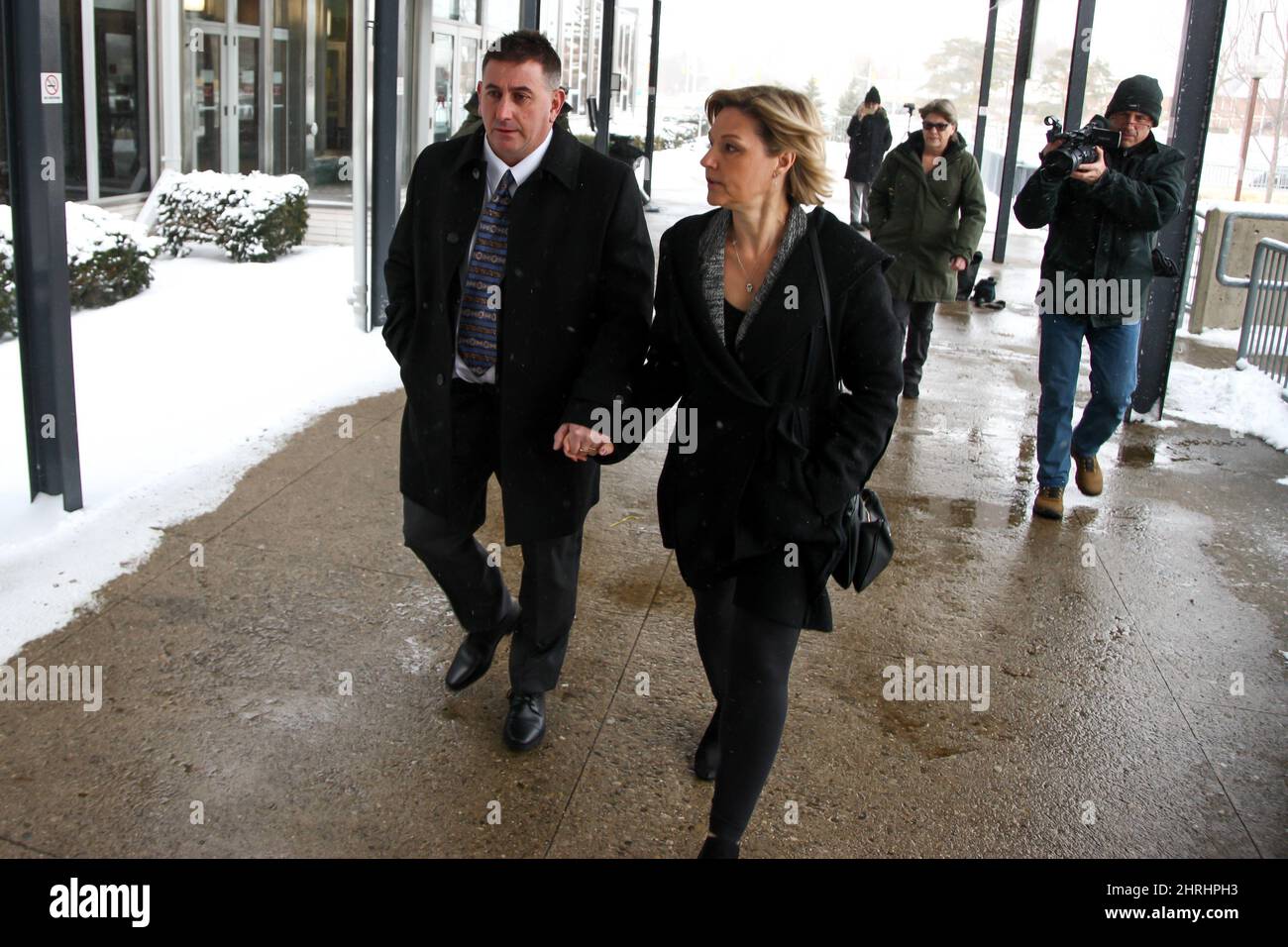 Former Canadian Gymnastics coach Dave Brubaker arrives at the ...