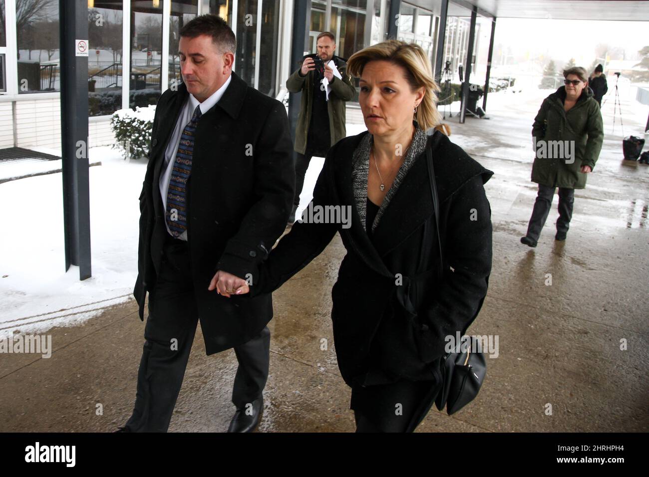 Former Canadian Gymnastics coach Dave Brubaker arrives at the ...