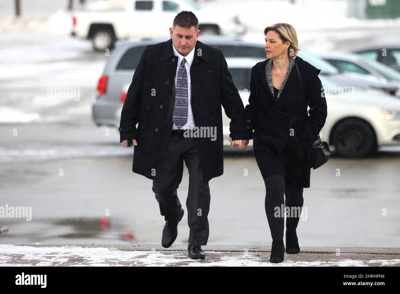 Former Canadian Gymnastics coach Dave Brubaker arrives at the ...
