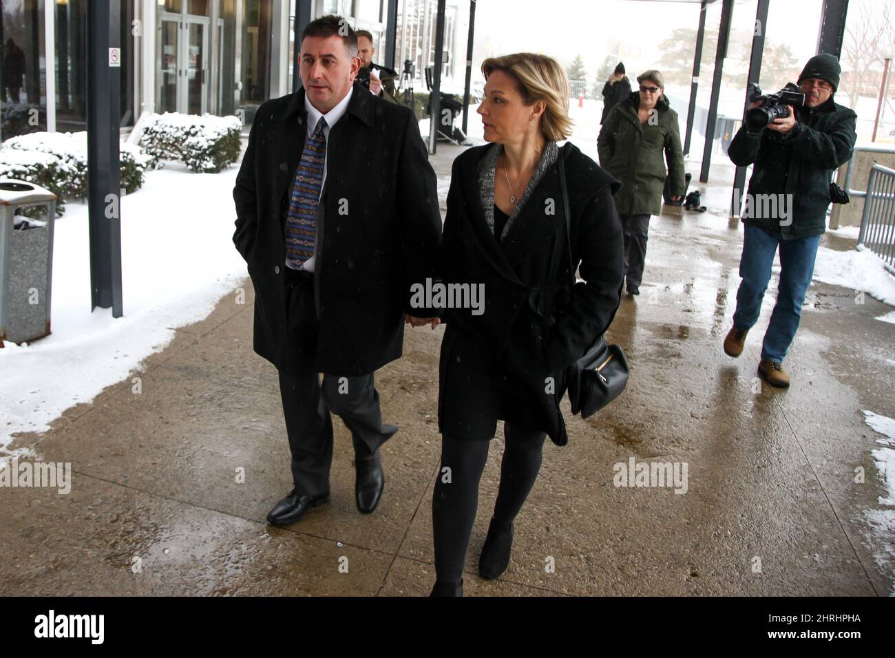 Former Canadian Gymnastics coach Dave Brubaker arrives at the ...