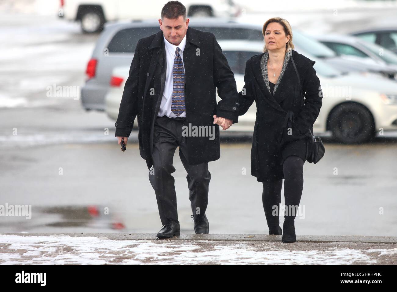 Former Canadian Gymnastics coach Dave Brubaker arrives at the ...