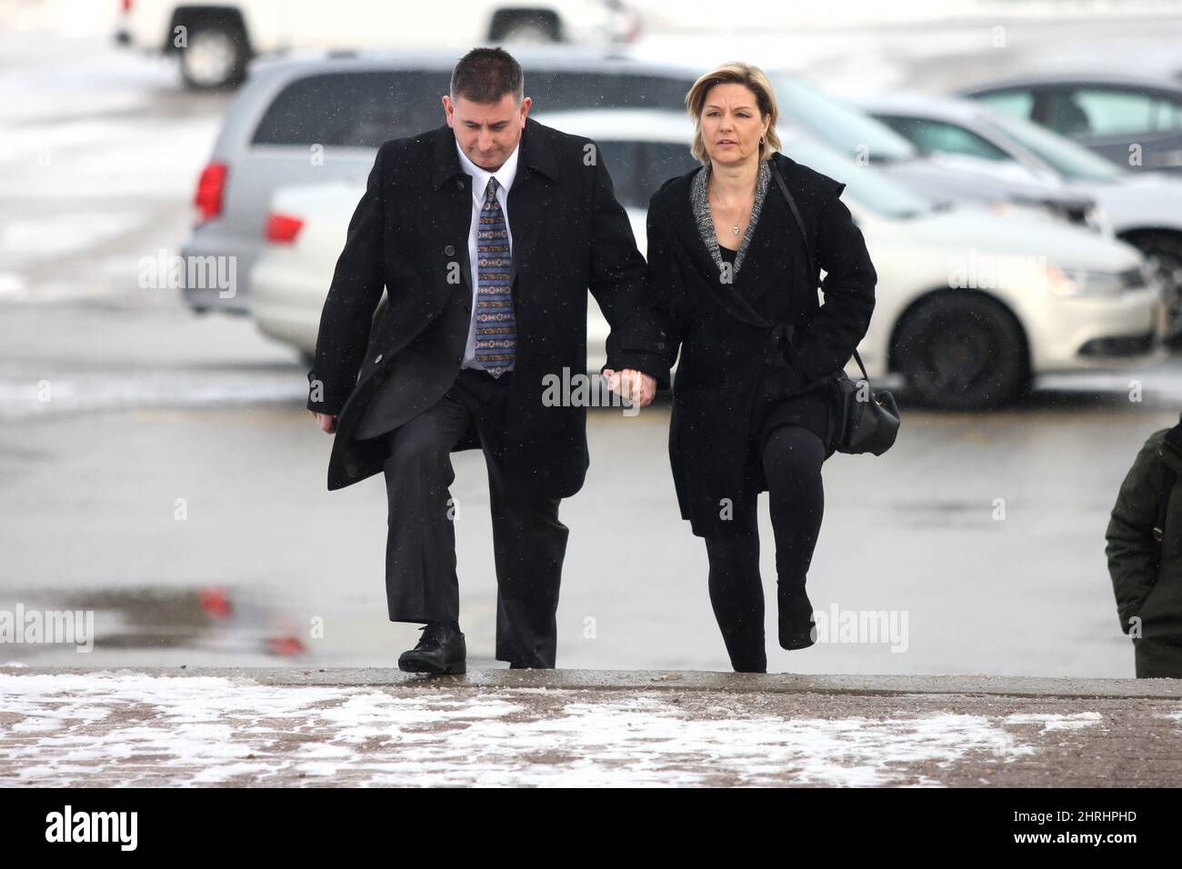 Former Canadian Gymnastics coach Dave Brubaker arrives at the ...