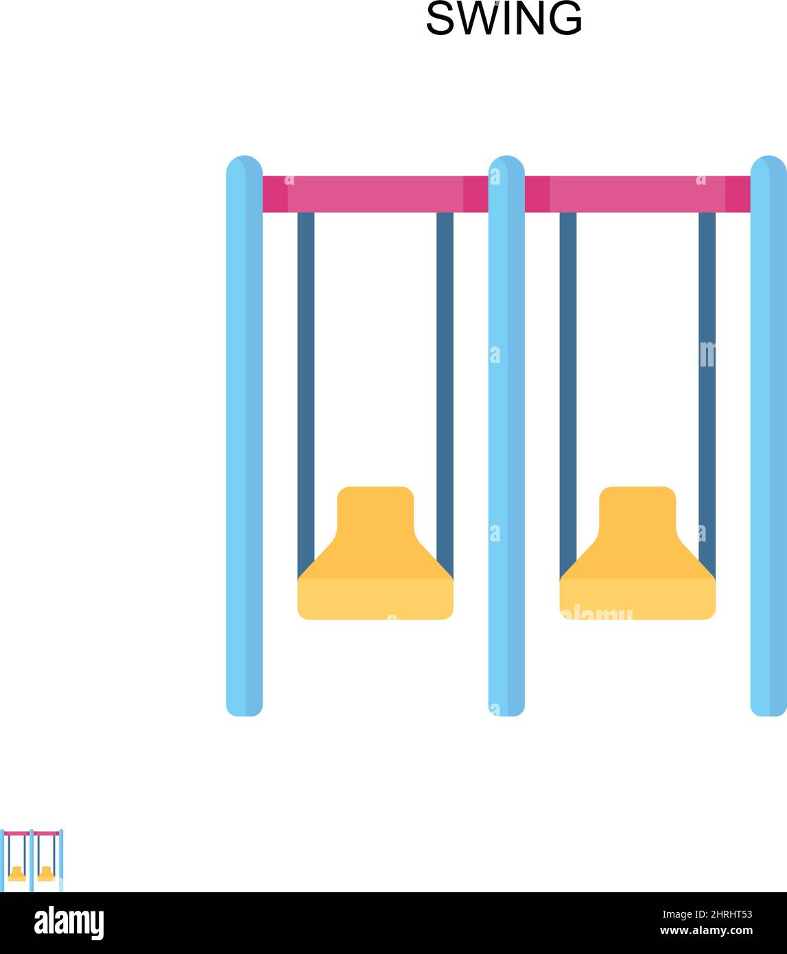 Swing tree Cut Out Stock Images & Pictures - Alamy