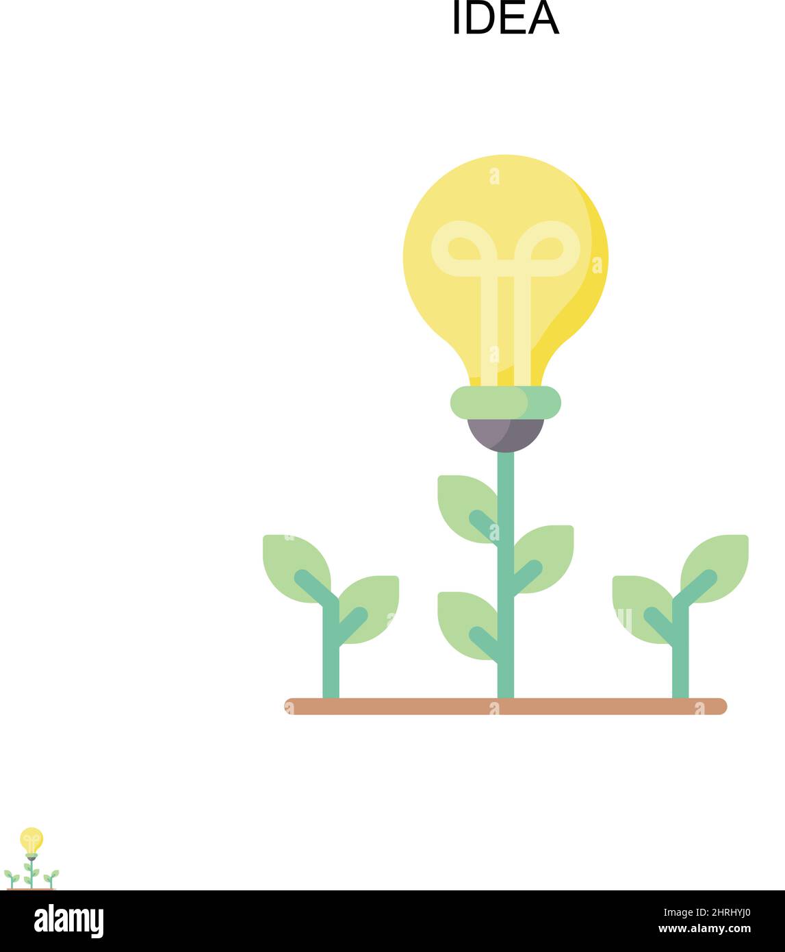 Simple idea Stock Vector Images - Alamy