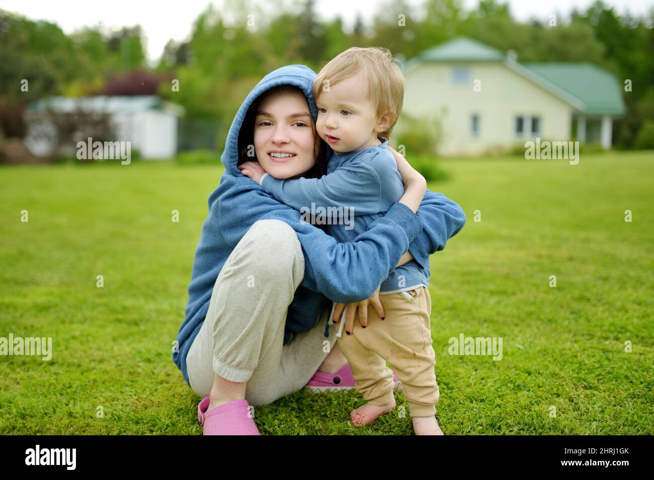 Teenage Boys Cuddling