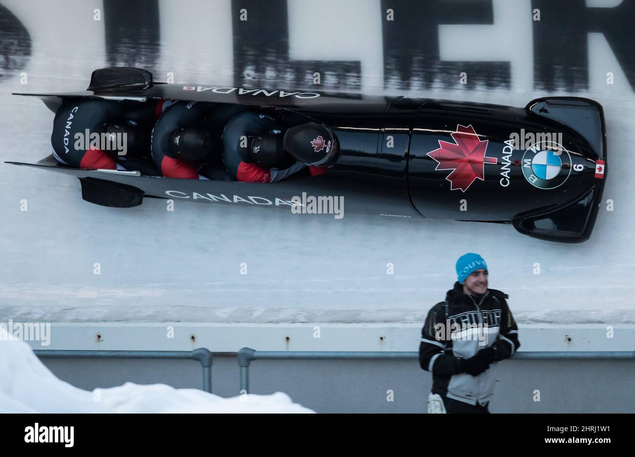 Canada's Chris Spring, William Auclair, Dexter Janke and Neville Wright ...
