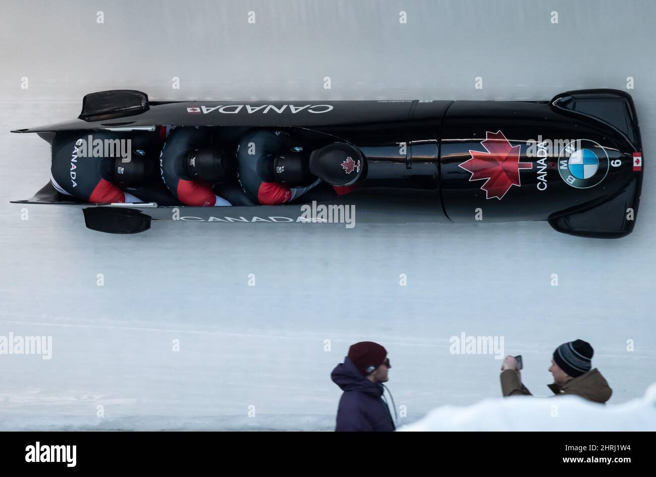 Canada's Chris Spring, William Auclair, Dexter Janke and Neville Wright ...